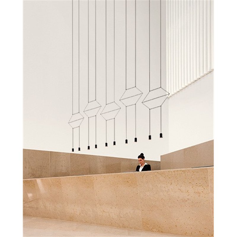 Vibia Wireflow Lineal 6A - 0325 hanglamp online kopen met professionele ondersteuning.