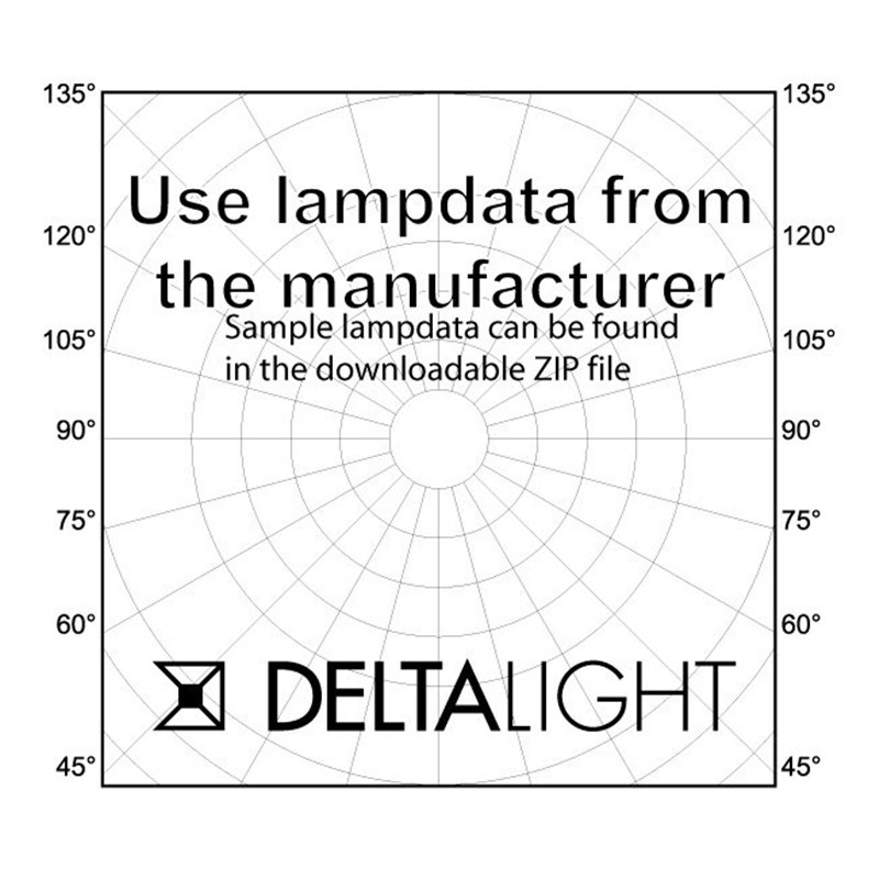 Delta Light SPYCO Hi ADM1F Applique sur rail